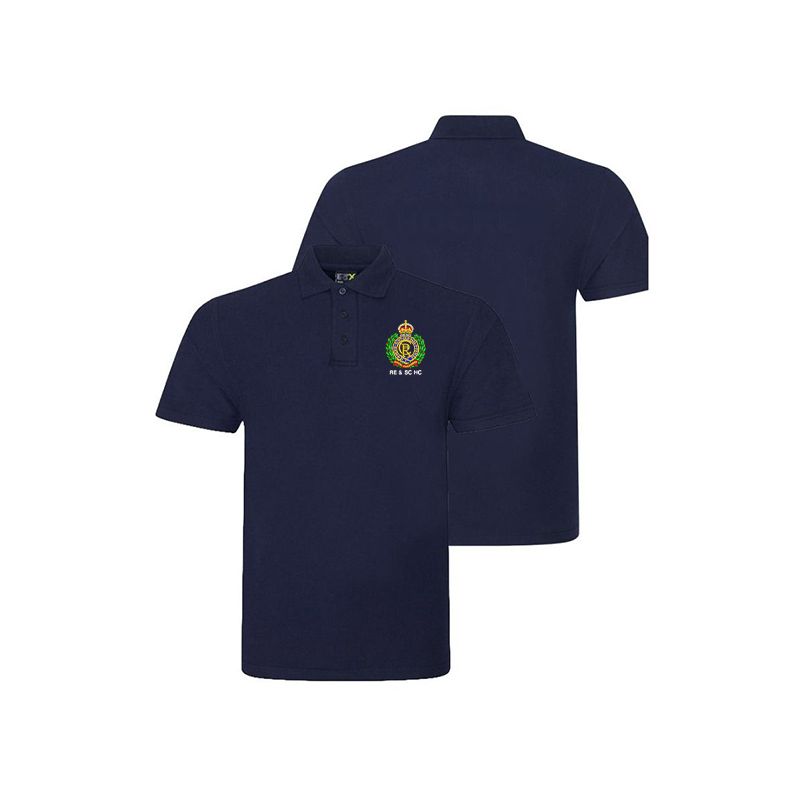 Royal Engineers Hockey - Polo - Navy - Motif8