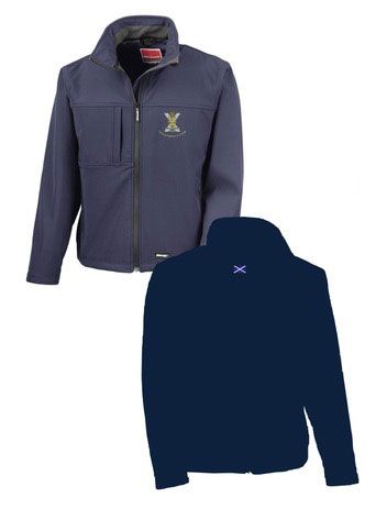 Royal Regiment of Scotland - Classic Softshell Jacket - Motif8