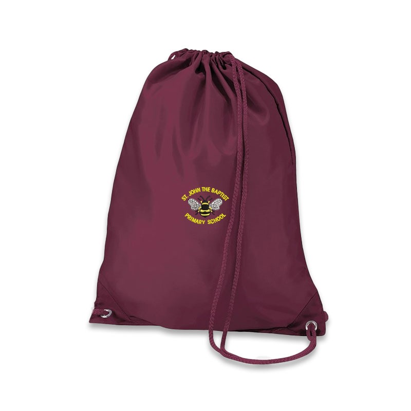St John the Baptist - PE Bag - Motif8