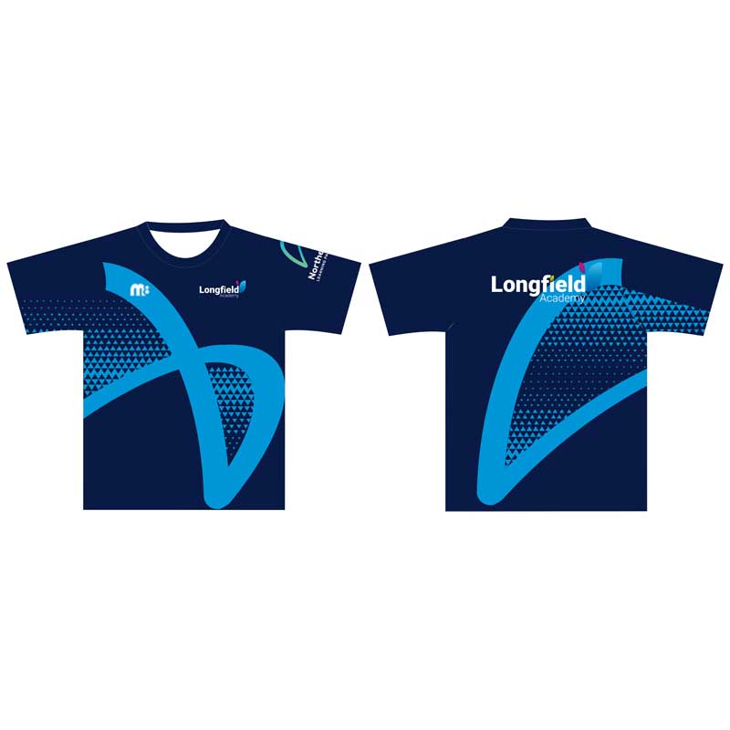 Longfield Academy - PE T-Shirt - Motif8