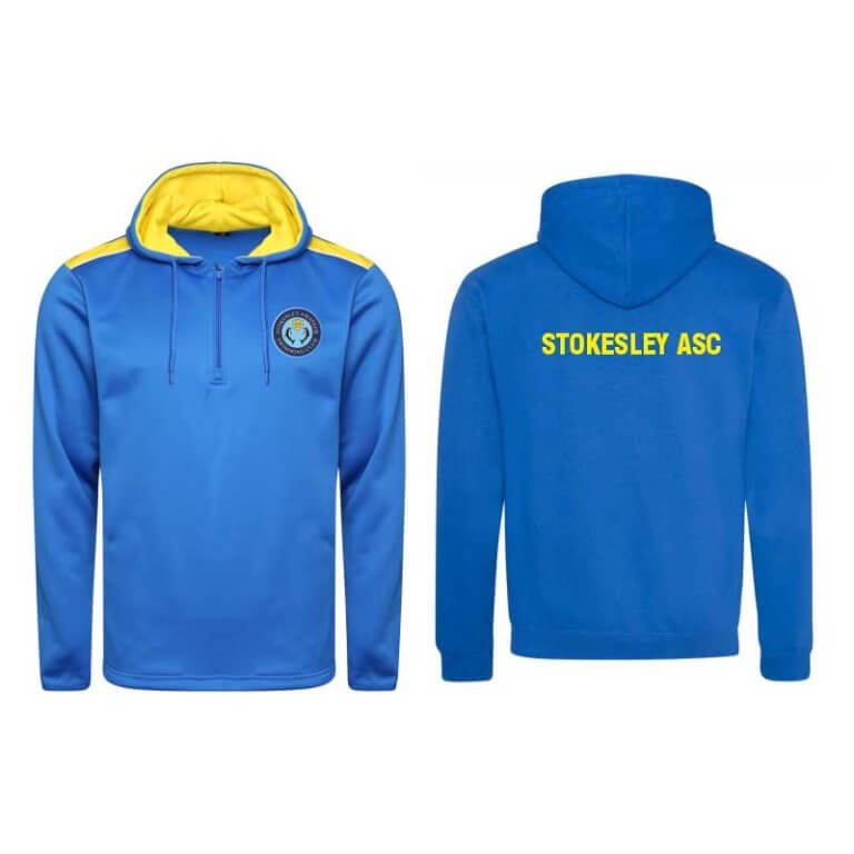 Stokesley Amateur Swimming Club - Zip Hoodie - Motif8